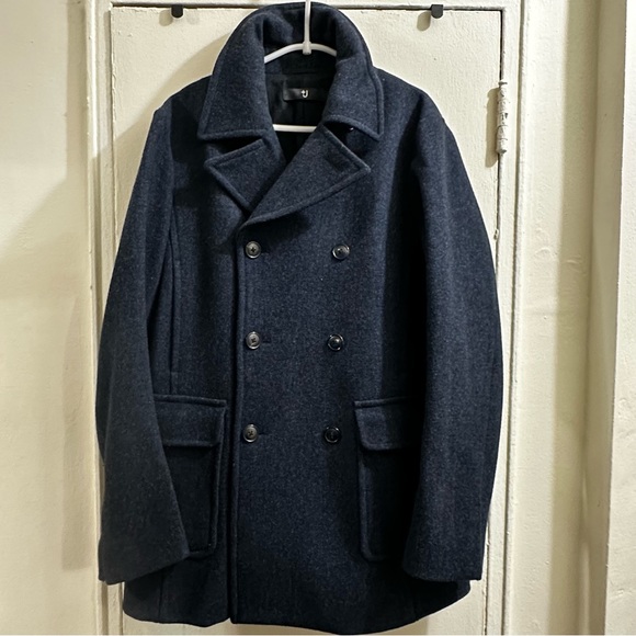 Uniqlo | Jackets & Coats | Uniqlo J Double Breasted Pea Coat | Poshmark